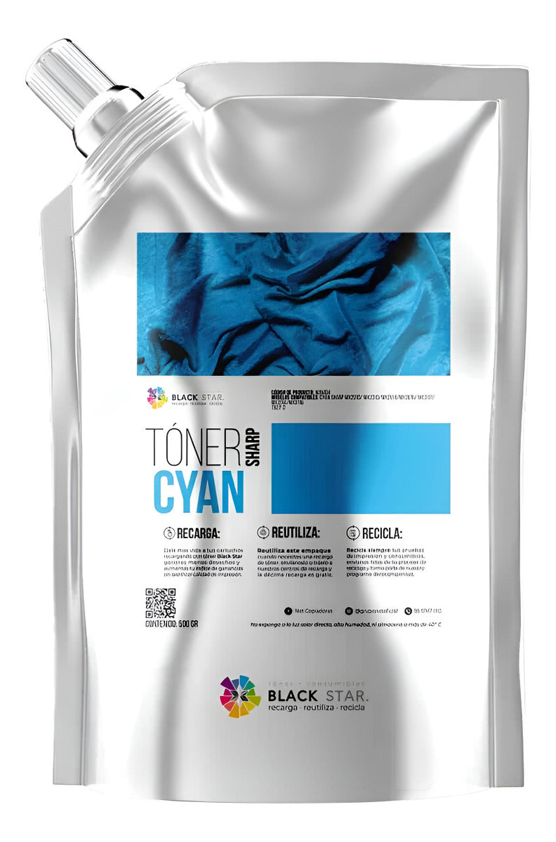 Toner Rico Cyan 500g Mpc2030 | 2050 | 2550 | 3501 | 4502 — Net Copiadoras
